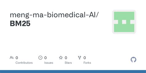 github meng ma biomedical ai bm25