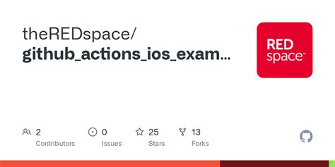 Github Theredspacegithubactionsiosexample