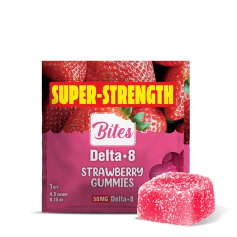 50mg Delta 8 Thc Gummy Strawberry