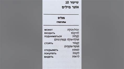 Урок 10 по книге,,Шеат иврит,,Ч.1#иврит - YouTube