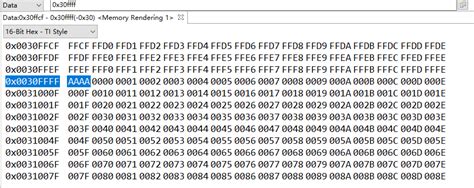 ccs tms320f28377d the dsp chip uses an external ram when writing data