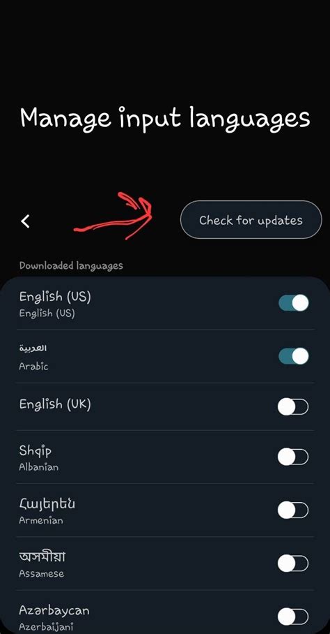 Reset My Galaxy A70 Input Languages Are Missin Samsung Members