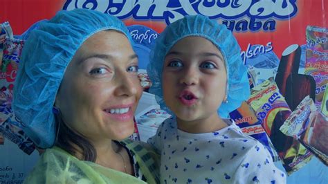 ემილიამ გურჯაანის ნაყინის საწარმოში ნახა თუ როგორ მზადდება ნაყინი Youtube