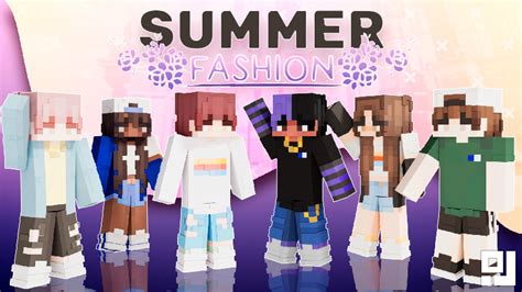 Summer Fashion By Inpixel Minecraft Skin Pack Minecraft Bedrock Marketplace Explorer