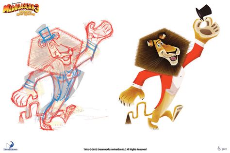 Dreamworks Madagascar 3 Europes Most Wanted Behance