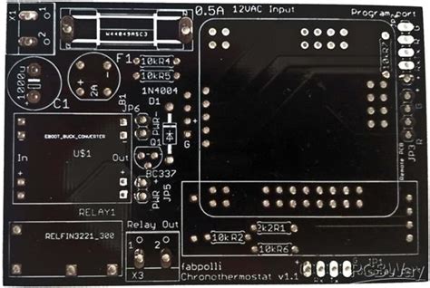 Programmable Connected Thermostat Share PCBWay