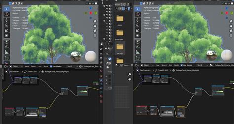 Geotree Procedural Trees In Geometry Nodes 531 By Bluestar Blender And Cg Discussions