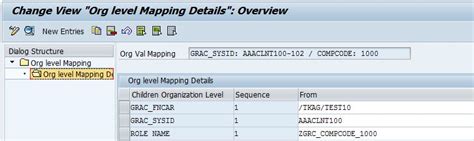 Solved Grac Brm Mass Role Derivation Org Values Within Sap
