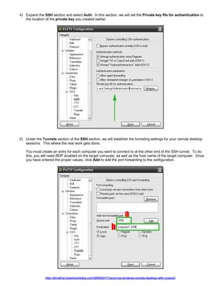 Securing Windows Remote Desktop With Copssh PDF