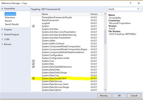 C Type Or Namespace Name Oracle Could Not Found Missing Directive Stack Overflow