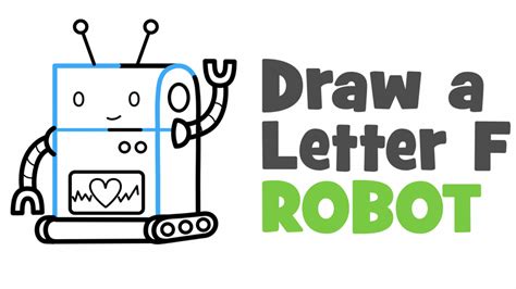 Simple Robot Cartoon