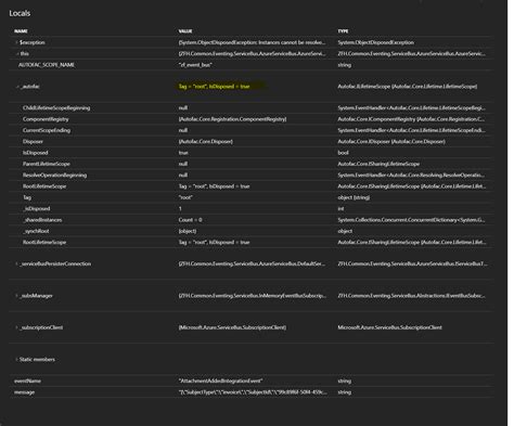 492 Root Lifetime Being Disposed When Processing Queue Messages In