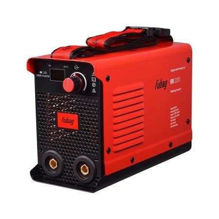 Сварочный инвертор FUBAG IR 220 – купить в магазине svarka.store по ...