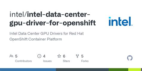 github intel intel data center gpu driver for openshift intel data center gpu drivers for red