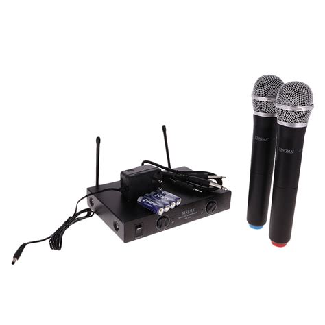 Dual Wireless Handheld Microphones Cordless Microp Grandado