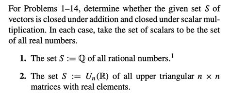 Solved For Problems 1−14 Determine Whether The Given Set S