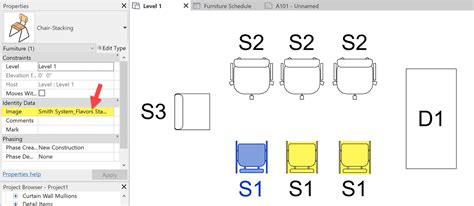 BIM Chapters Scheduling Revit Content With Images Type Versus Instance