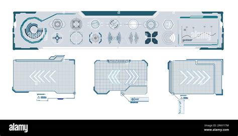 Set Of Modern Frames Callouts For User Menu Interface Elements In