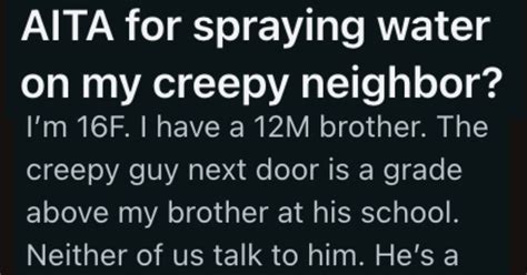 Creepy Neighbor Wont Stop Spying On Her While Shes In Her Bedroom So She Decided To Teach Him