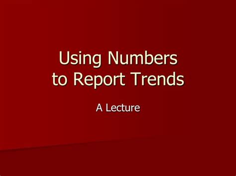 Using Numbers Pptx Elections Politics