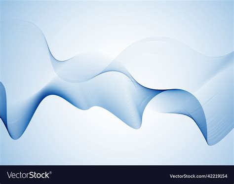Abstract Flowing Lines Design Royalty Free Vector Image