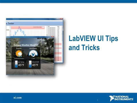 Ppt Labview Ui Tips And Tricks Powerpoint Presentation Free Download