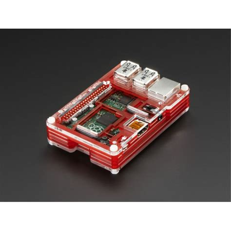 Pibow Coupé Enclosure For Raspberrypi 2 And Model B Computer