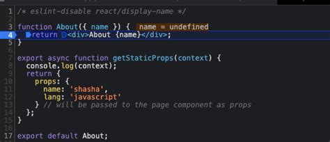 Getstaticprops Cant Pass The Props To A Page · Issue 23267 · Vercelnextjs · Github