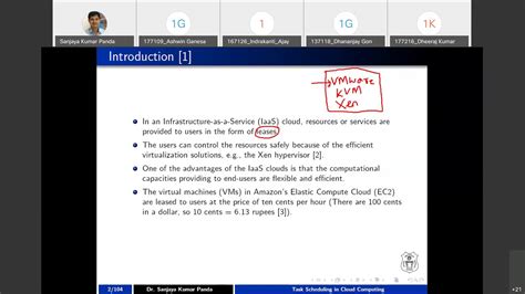 Cloud Computing Lecture 31 Task Scheduling In Cloud Computing Part