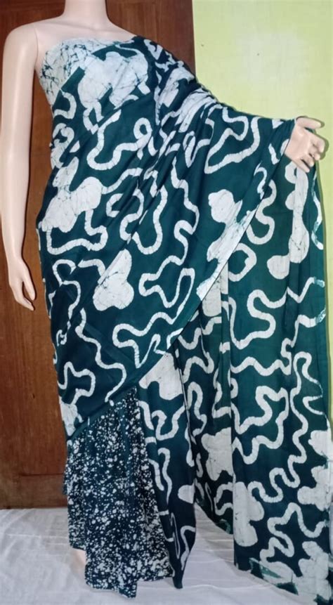 Batik Saree බතික් සාරි Ranwage