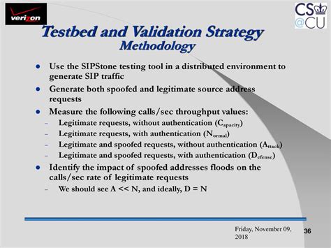 Columbia Verizon Research Security Voip Denial Of Service Ppt Download