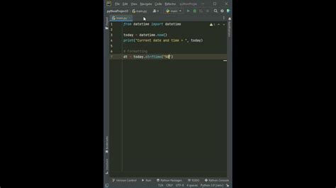 Python Program To Get Current Date And Time Full Version Shorts Pythonprojects