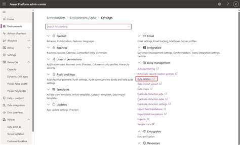 Depolama Alanını Boşaltma Power Platform Microsoft Learn