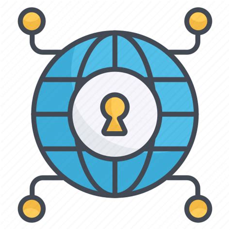 Password Protection Security Cyber Lock Icon Download On Iconfinder