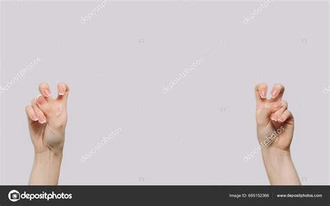 Air Quotes Sarcasm Gesture Woman Hands Showing Quotation Marks Vitriol