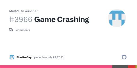 Game Crashing Issue 3966 MultiMC Launcher GitHub