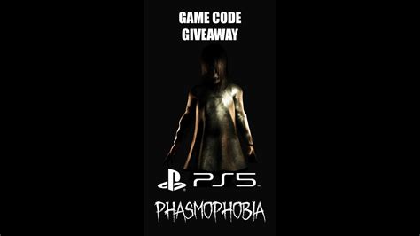 Phasmophobia Playstation Game Code Giveaway Phasmophobia Shorts