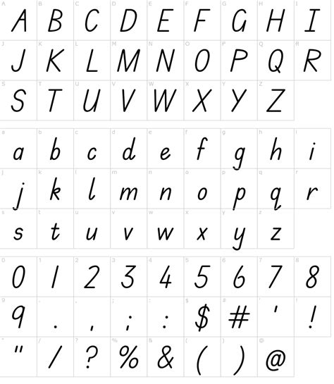 Au School Handwriting Font Download