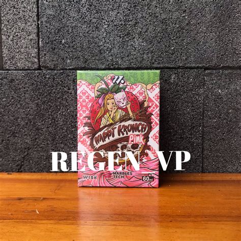 jual liquids happy happi hapi krunch pink strawberry by wise shopee