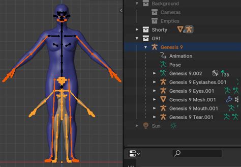 Diffeomorphic Exporting A Daz Figure Redux