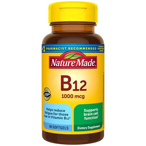 Nature Made Vitamin B12 1000 Mcg Dietary Supplement For Energy