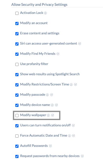 How To Set Wallpaper On Ios Devices Hexnode Help Center