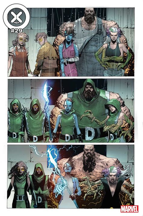 Dooms X Men Showcase Their Powers And Costumes In Official Team Debut