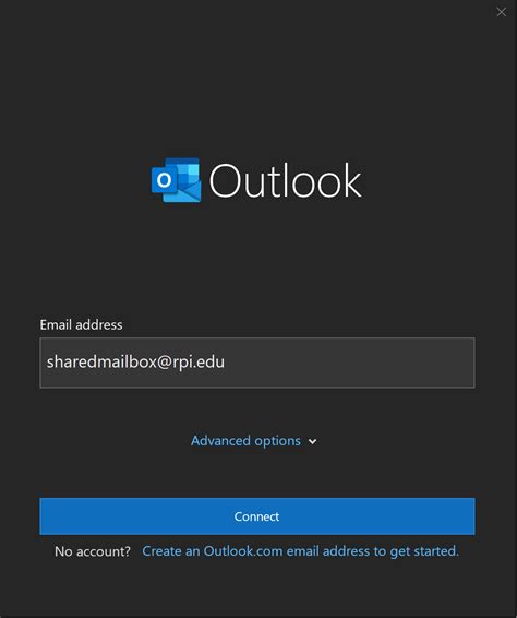Shared Mailbox Adding To Outlook Windows OS DotCIO IT Services And Support Center