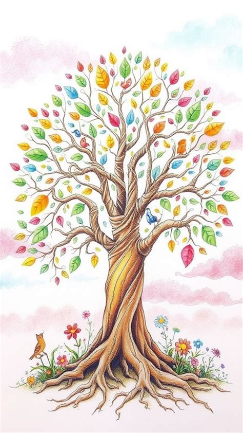 12 Inspiring Tree Of Life Drawing Ideas To Unleash Your Creativity Christ Hold Fast