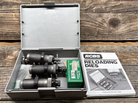 Rcbs 3 Die Carbide Tc Set 9mm Luger 20515