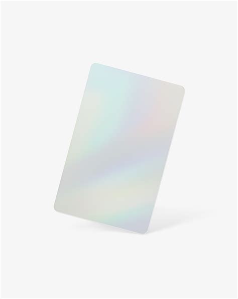 마플 세로 홀로그램 포토카드