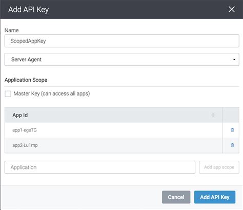 Agent API Keys TCell Documentation