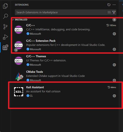 vscode打开keil工程红色波浪线解决方案 csdn博客