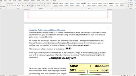 Excel 04 Absolute Vs Relative References Youtube